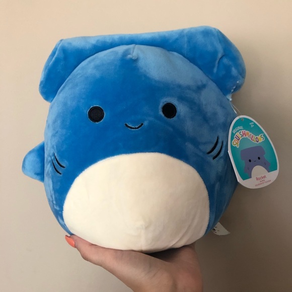 Squishmallows | Other | Nwt 8 Rocket The Hammerhead Shark Squishmallow ...